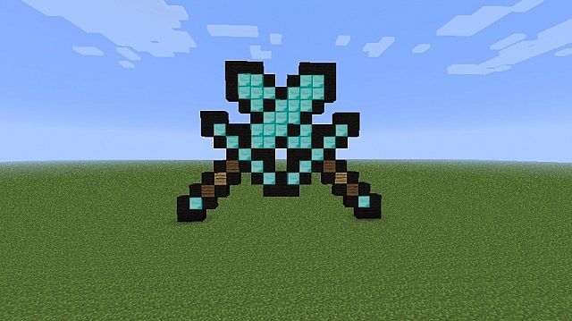 Dual Diamond Swords Minecraft Map