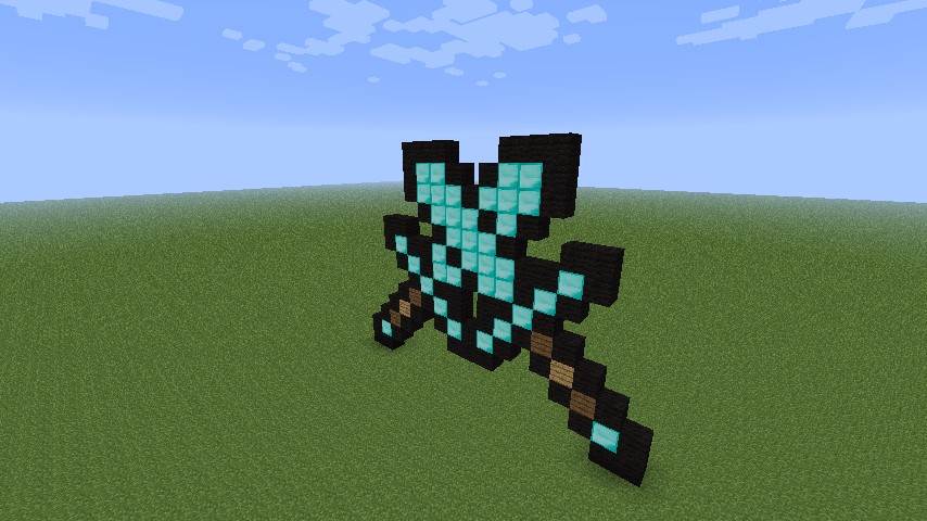Dual Diamond Swords Minecraft Map