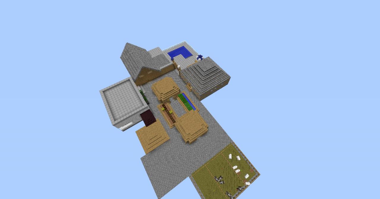 Modern Air House Minecraft Map