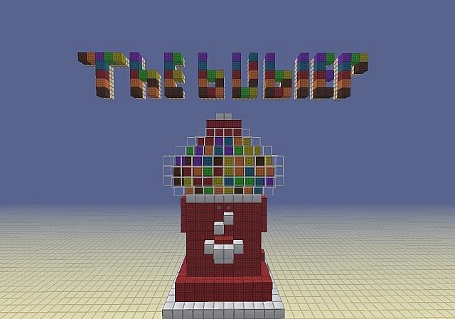 THE BUBLER (GUMBALL MACHINE) (WORKING) Minecraft Map