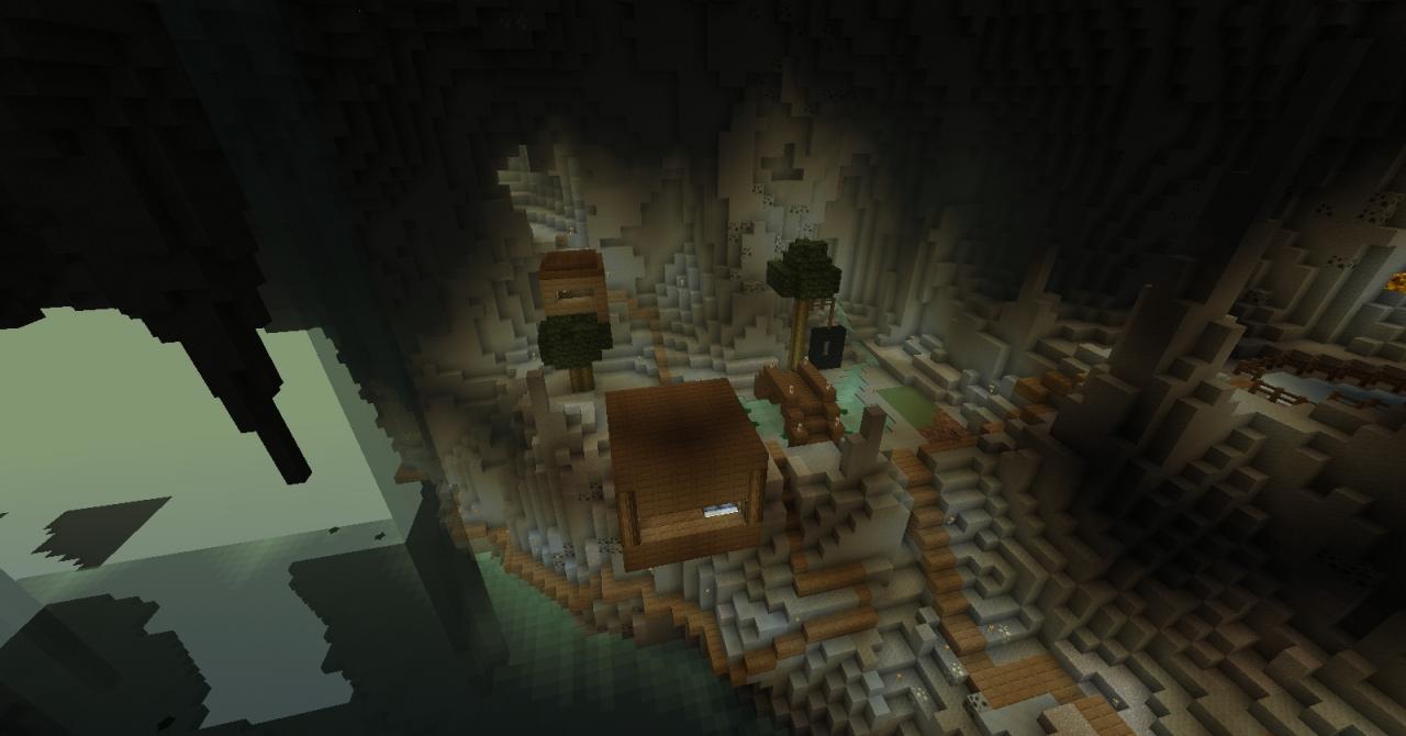 Abandon Town (Caved In) Minecraft Map