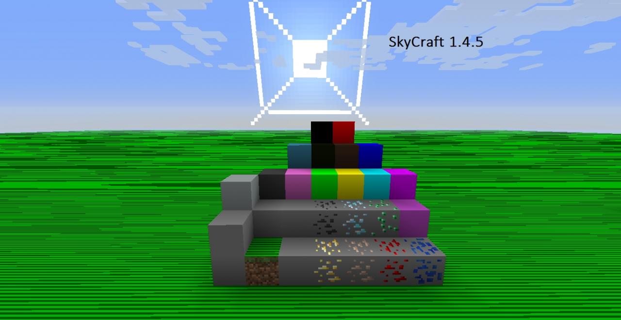 SkyCraft 1.4.5 16x16 Minecraft Texture Pack