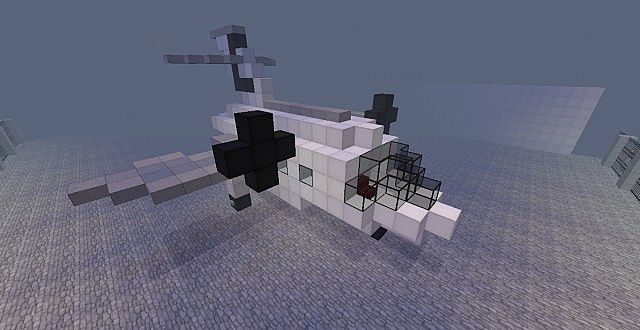 Small Passenger Jet Inspired By Keralis Minecraft Map