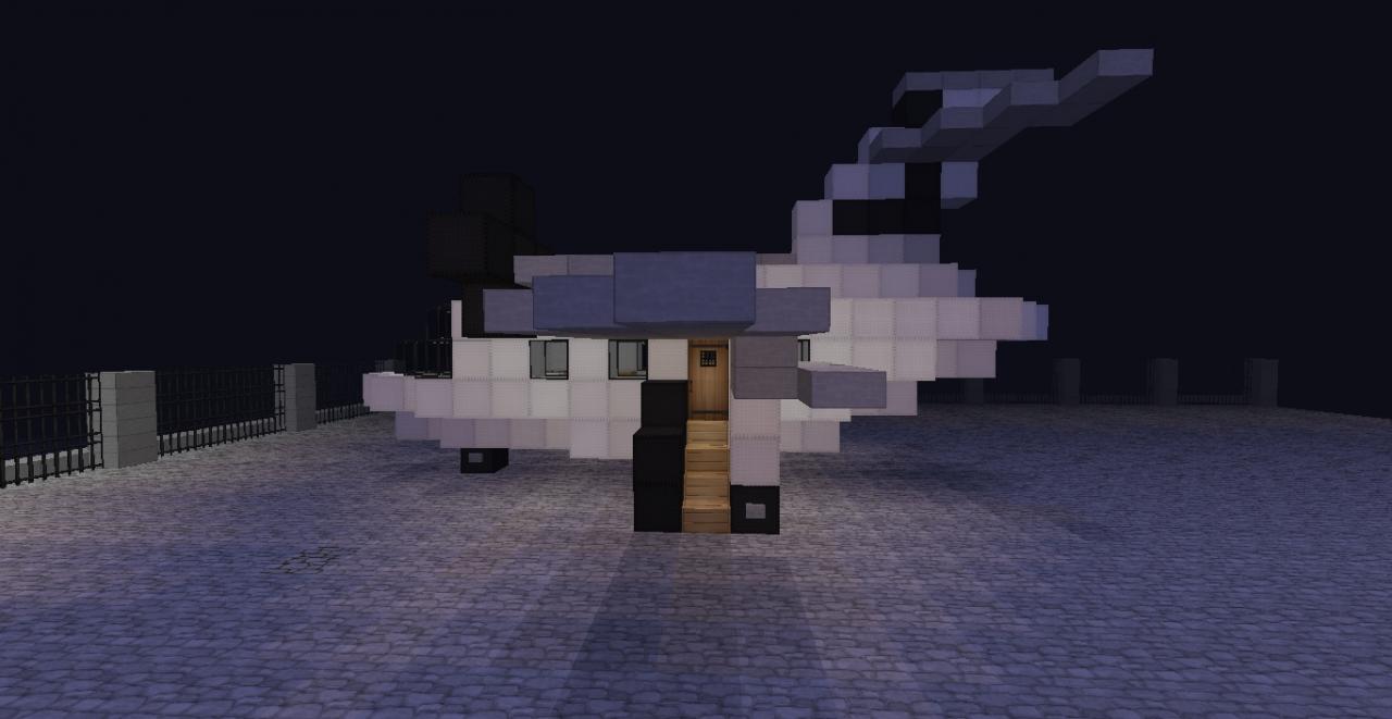 Small Passenger Jet Inspired By Keralis Minecraft Map