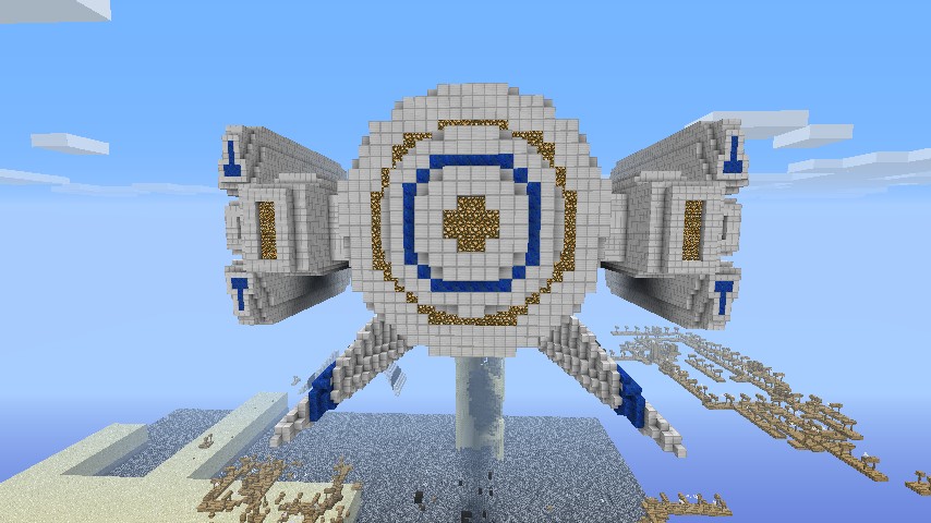 ISF Diamondback Strike Cruiser Minecraft Map