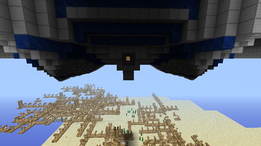 ISF Diamondback Strike Cruiser Minecraft Map