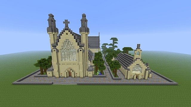 Cathdral and Chapel of St Stephen Minecraft Map