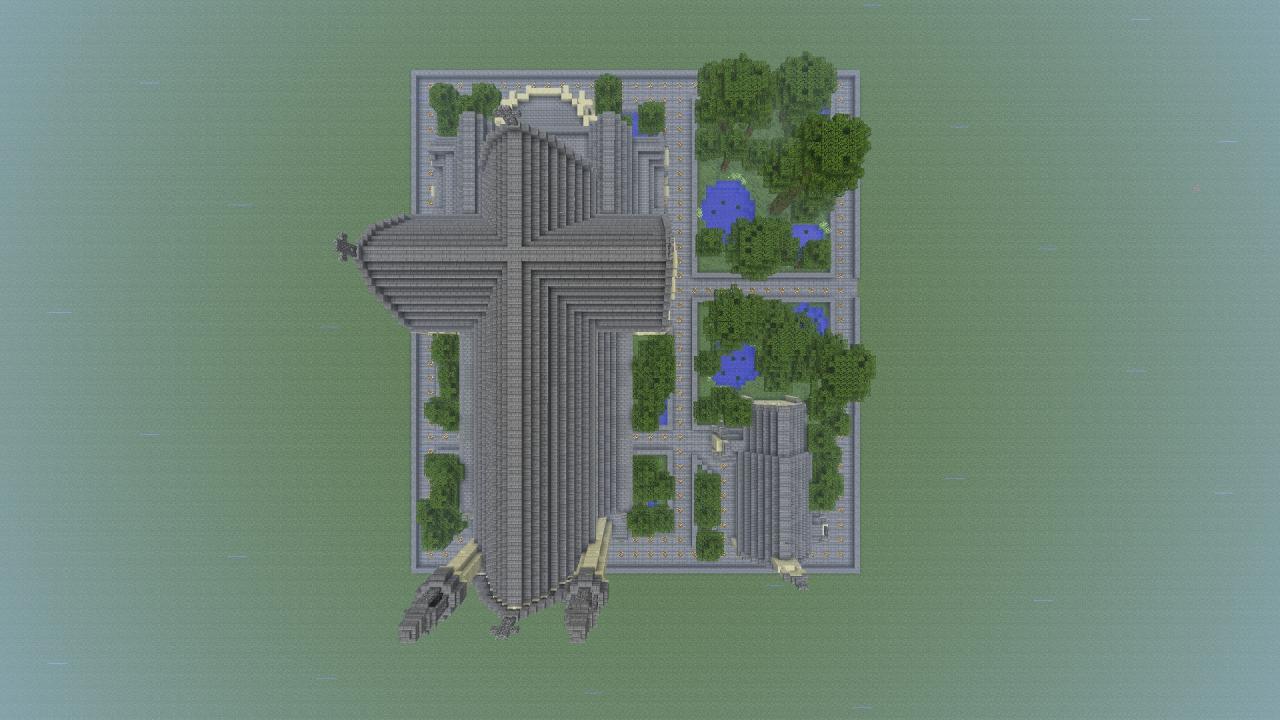 Cathdral and Chapel of St Stephen Minecraft Map