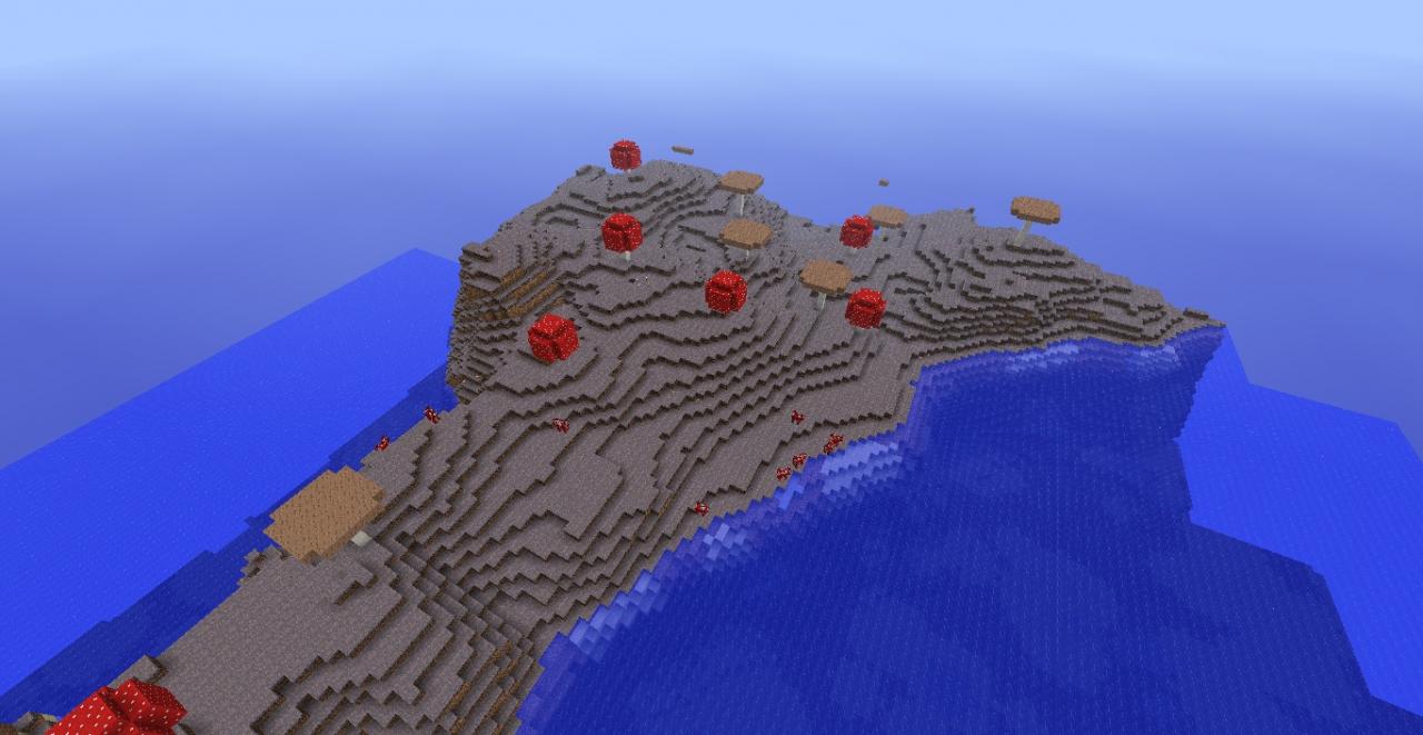 Mushroom Island Survival Minecraft Map