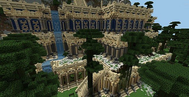 [Puz/Park/Adv] The City of Nirvana! Minecraft Map