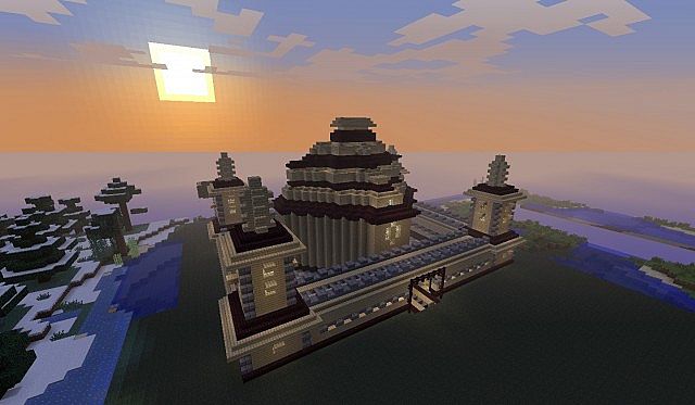 CHINESE CASTLE Minecraft Map
