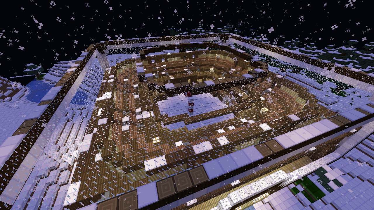 Snow arena Minecraft Map