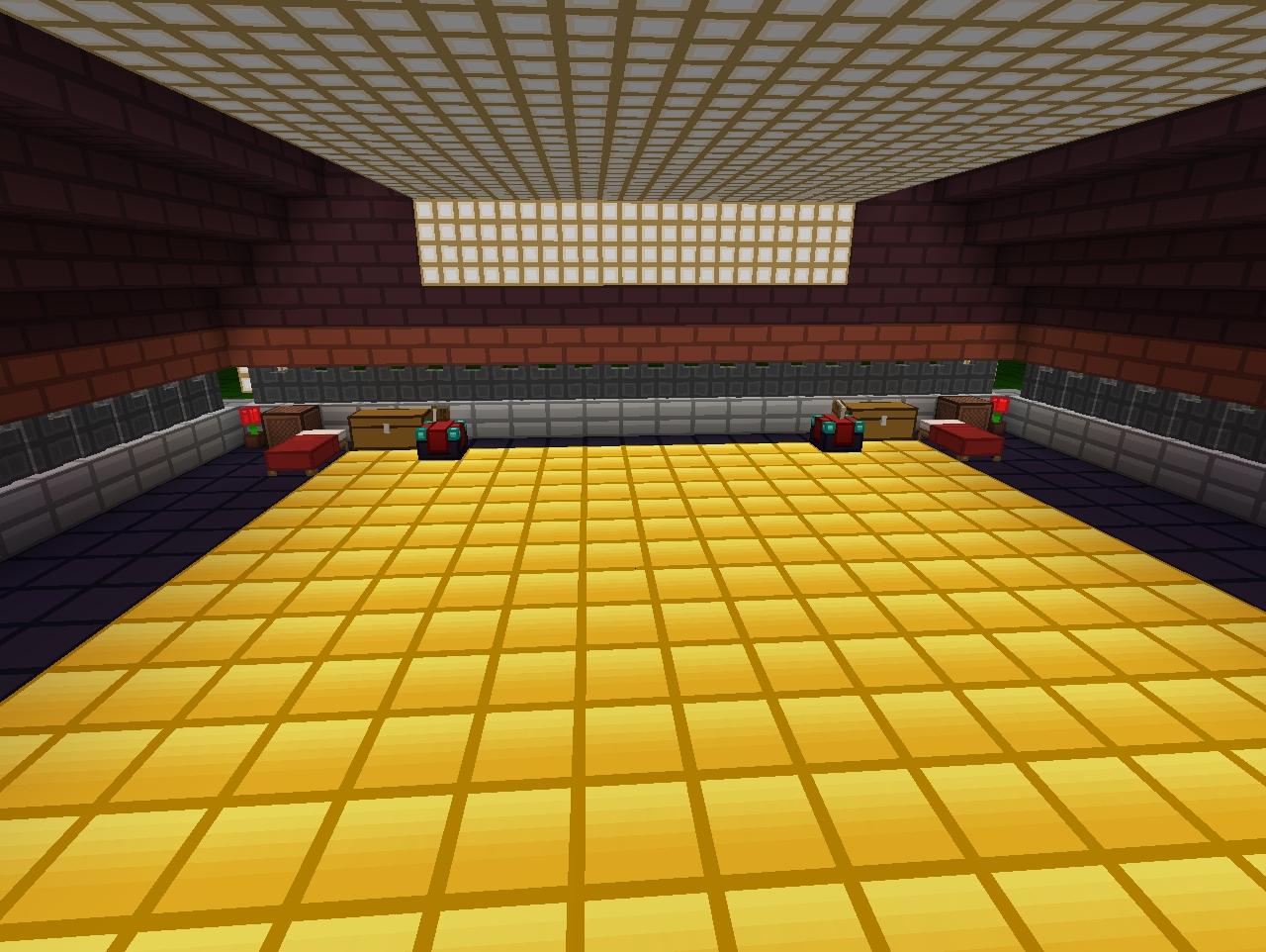 Glowstone Temple Minecraft Map