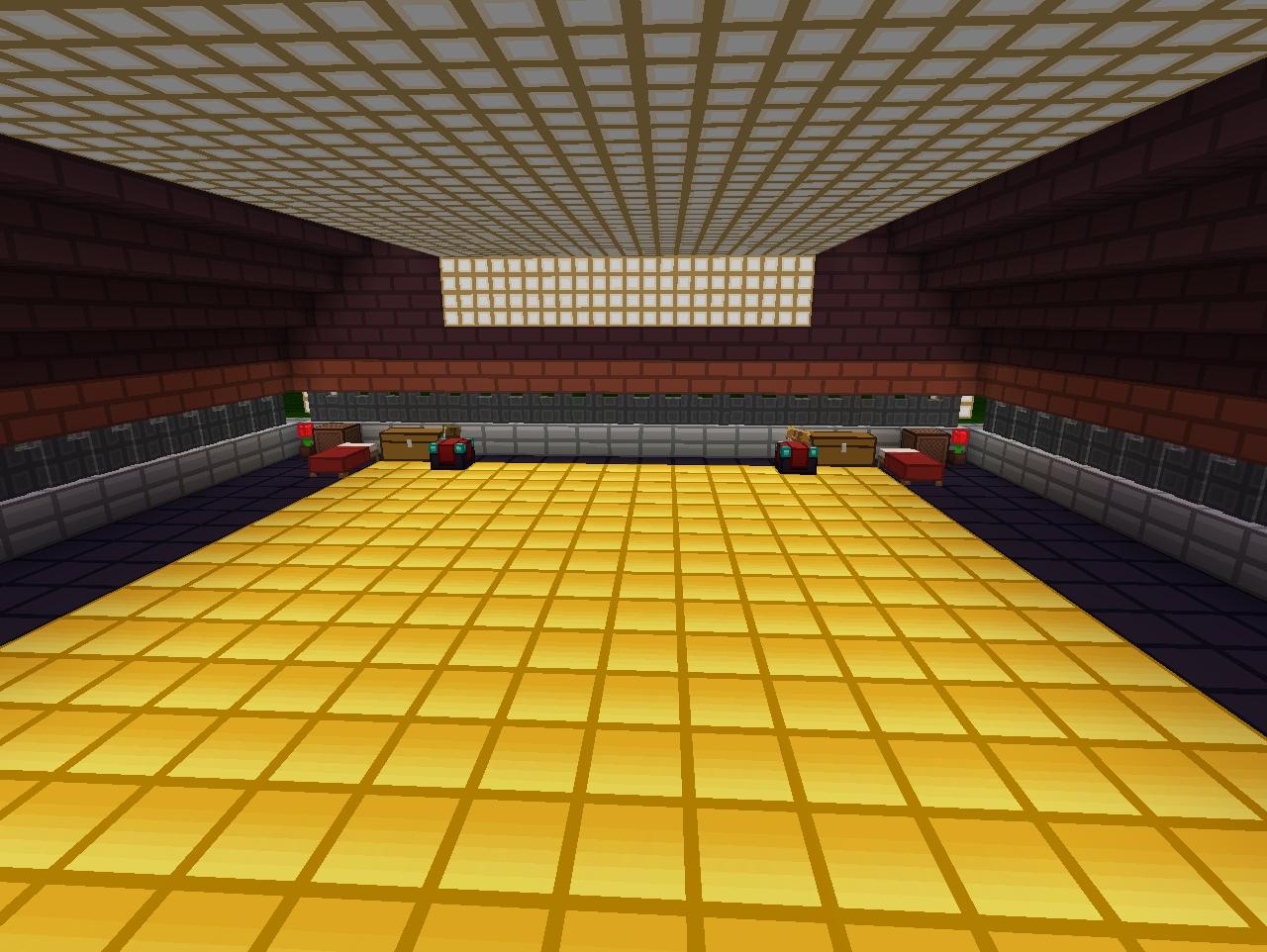 Glowstone Temple Minecraft Map