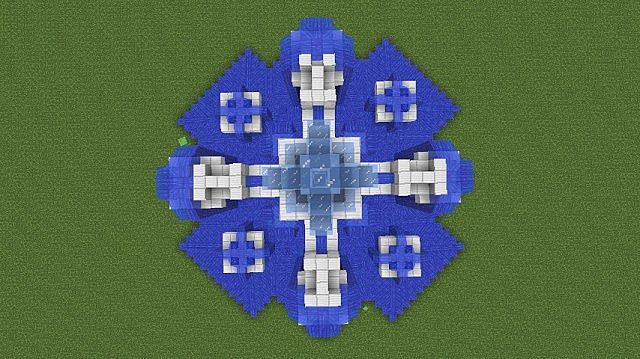 water castle Minecraft Map