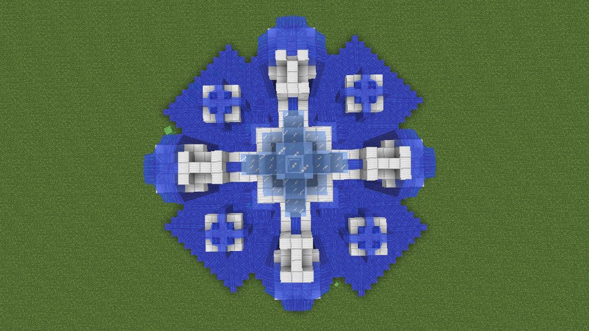 water castle Minecraft Map