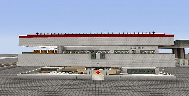 Superflat Factory Minecraft Map