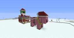 Santa Creeper Minecraft Map