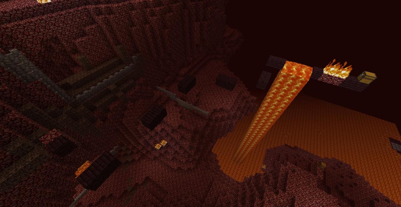 nether survival Minecraft Map