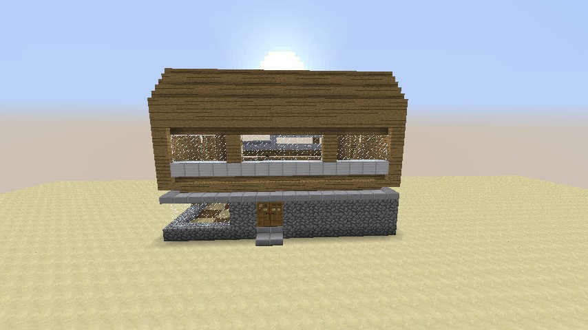 Modern House Frame Minecraft Map
