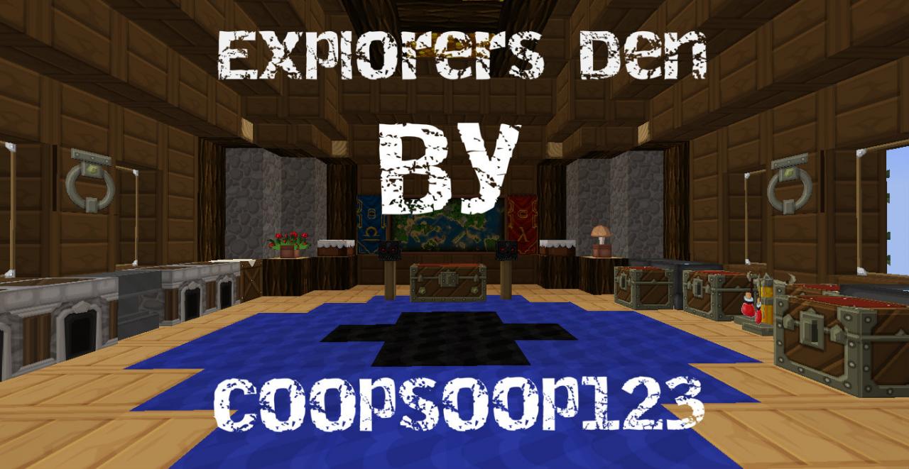 Explorer's Den Minecraft Map