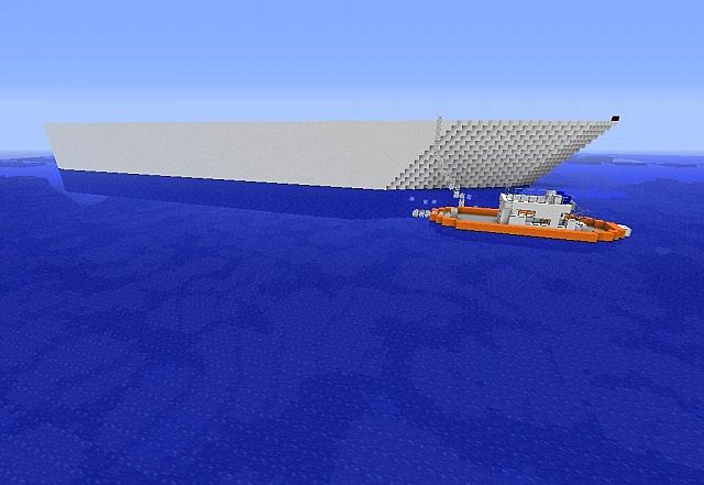 Ship/Boat World Minecraft Map