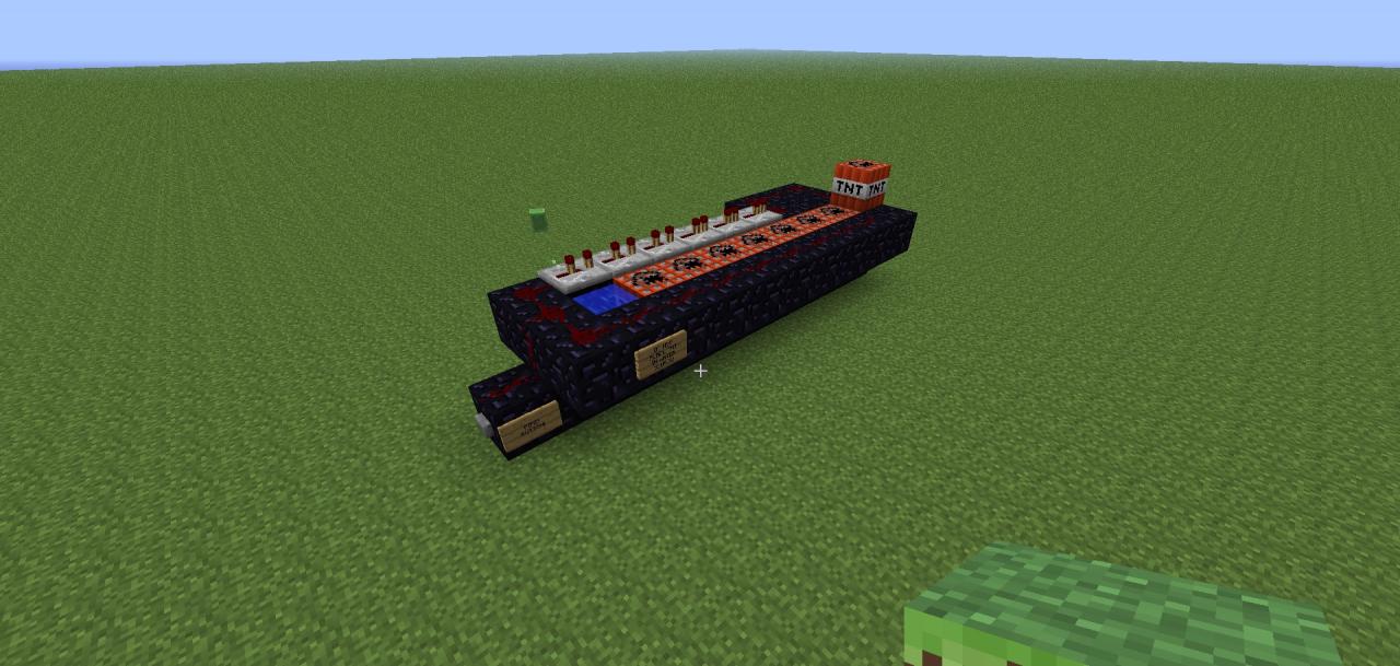 Obsidian TNT Cannon - Request #1 Minecraft Map
