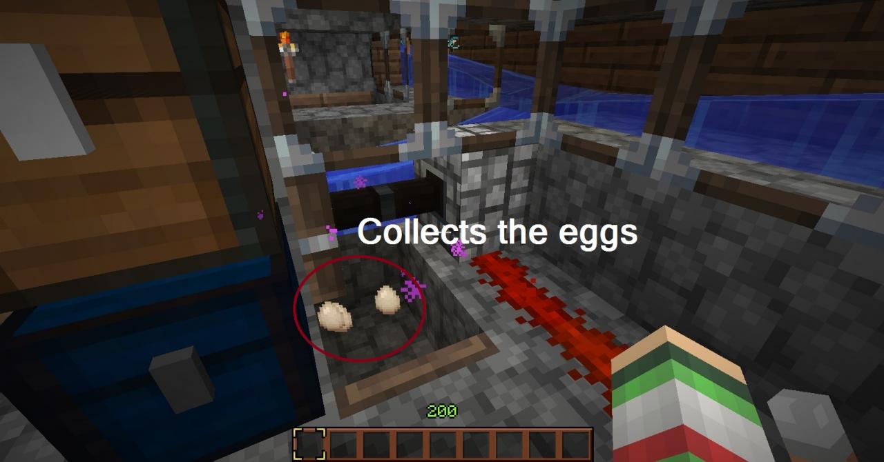 Chicken/Eggs Factory Minecraft Map