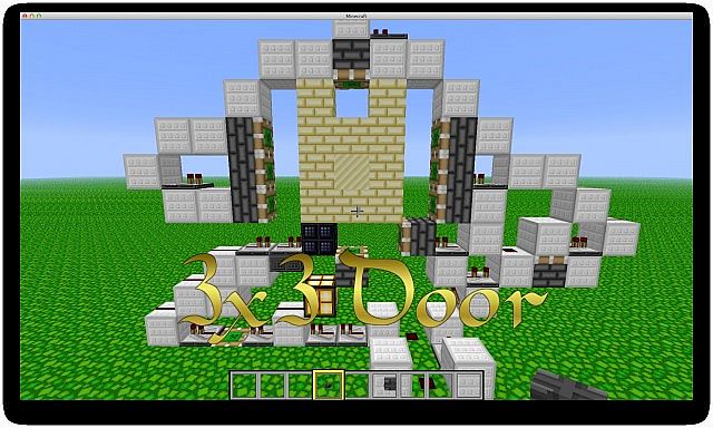 3x3 Door Minecraft Map