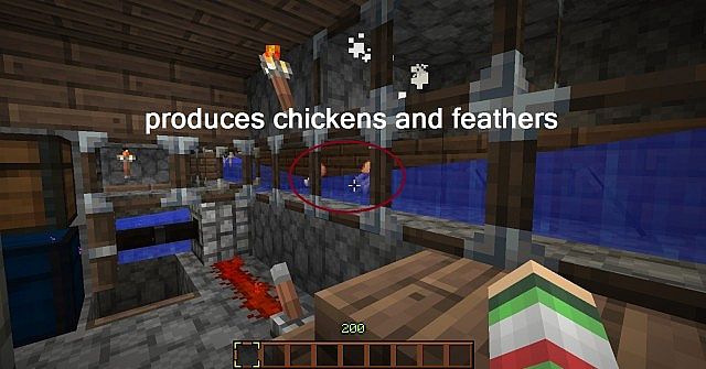 Chicken/Eggs Factory Minecraft Map