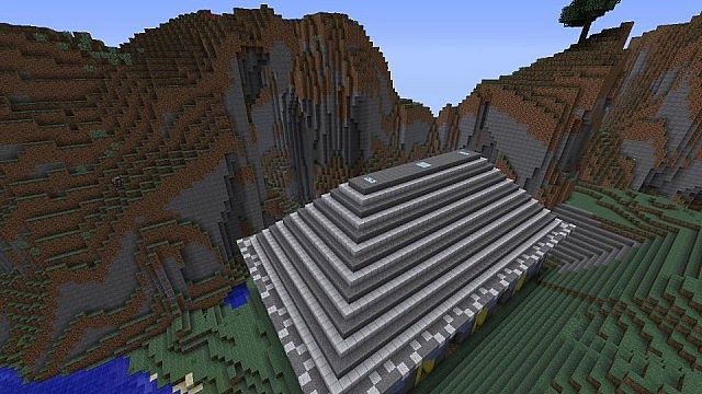 A Temple with dark a secret... Minecraft Map