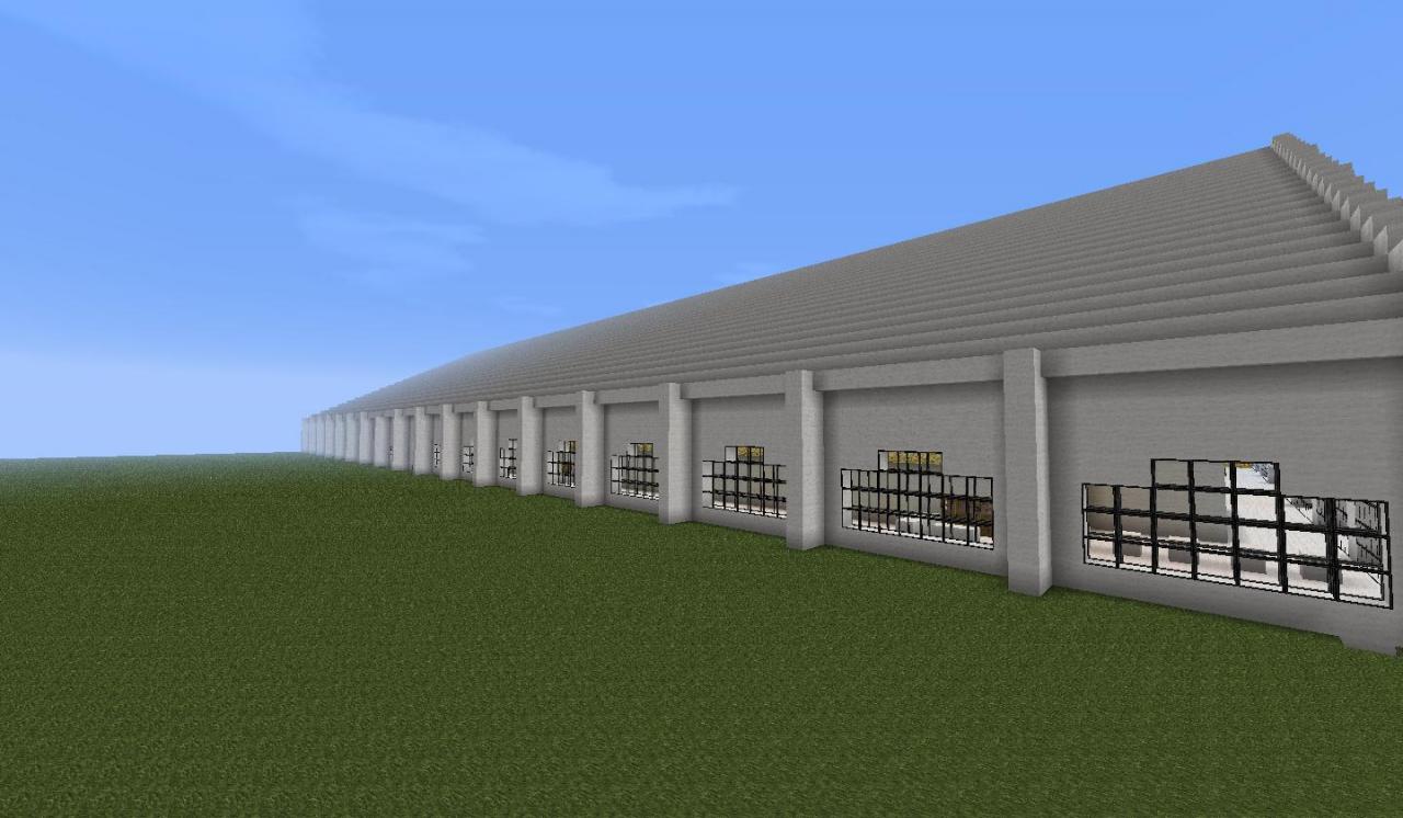 A sports hall with gym Minecraft Map
