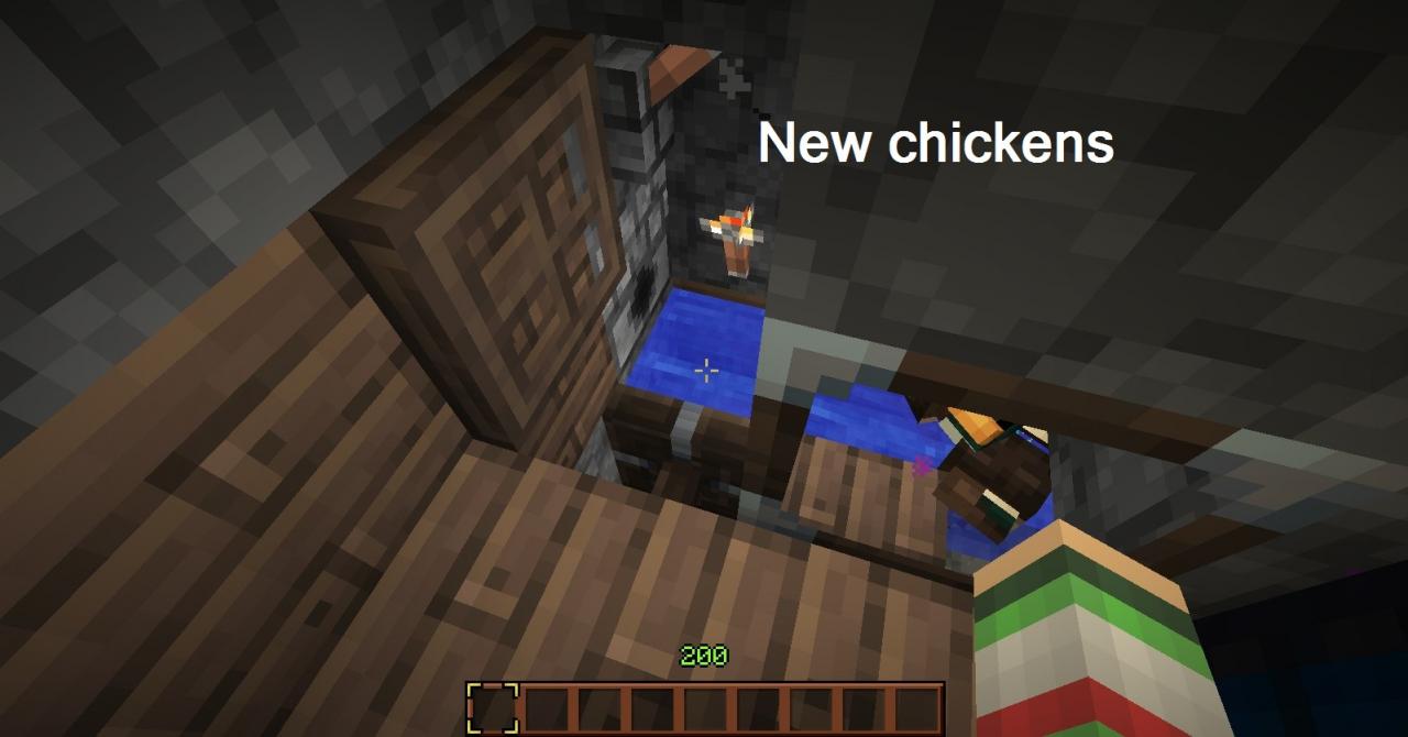 Chicken/Eggs Factory Minecraft Map