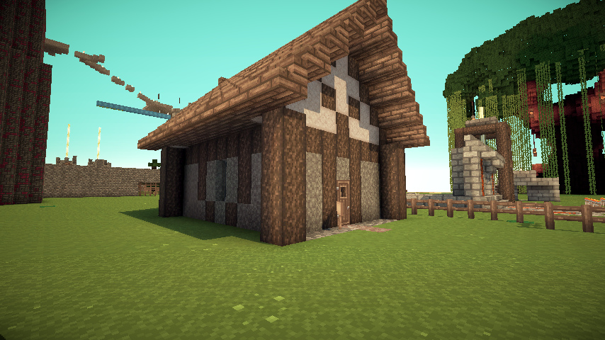 Medieval Shack Minecraft Project