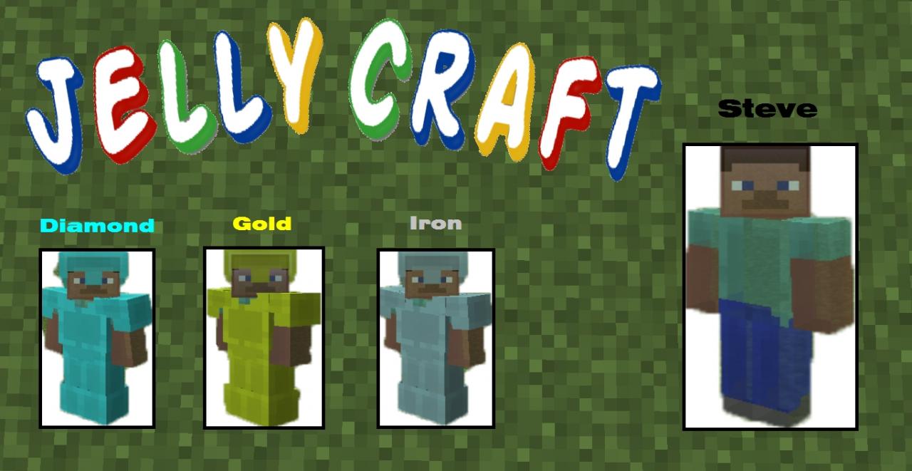 Translucent Jelly Craft Texture Pack v1.0 Minecraft Texture Pack
