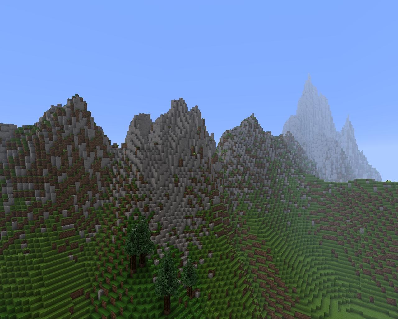 Mountain Survival Deluxe Minecraft Map