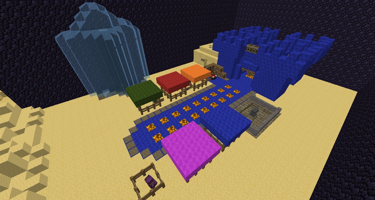 Captured - PvP Map (Red vs Blue) Minecraft Map