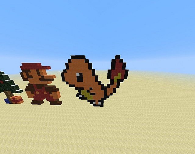 Charmander Minecraft Map