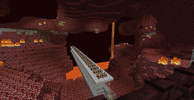 Cool Nether World Minecraft Map