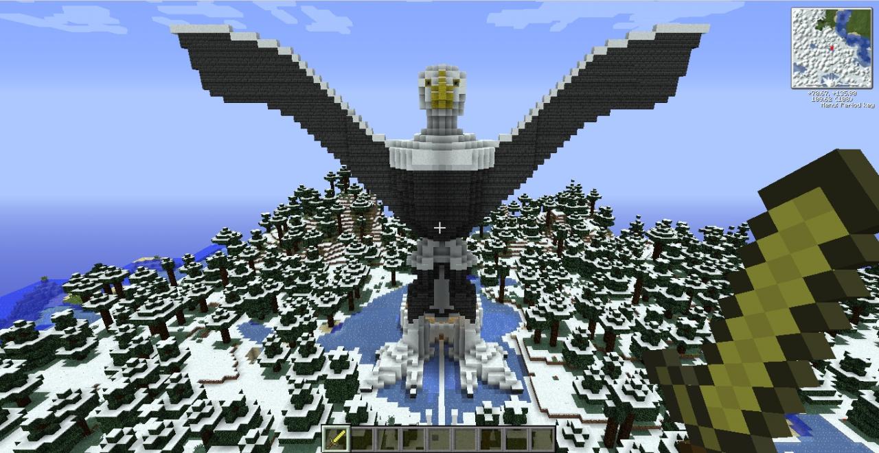 Snowy Eagle Minecraft Map