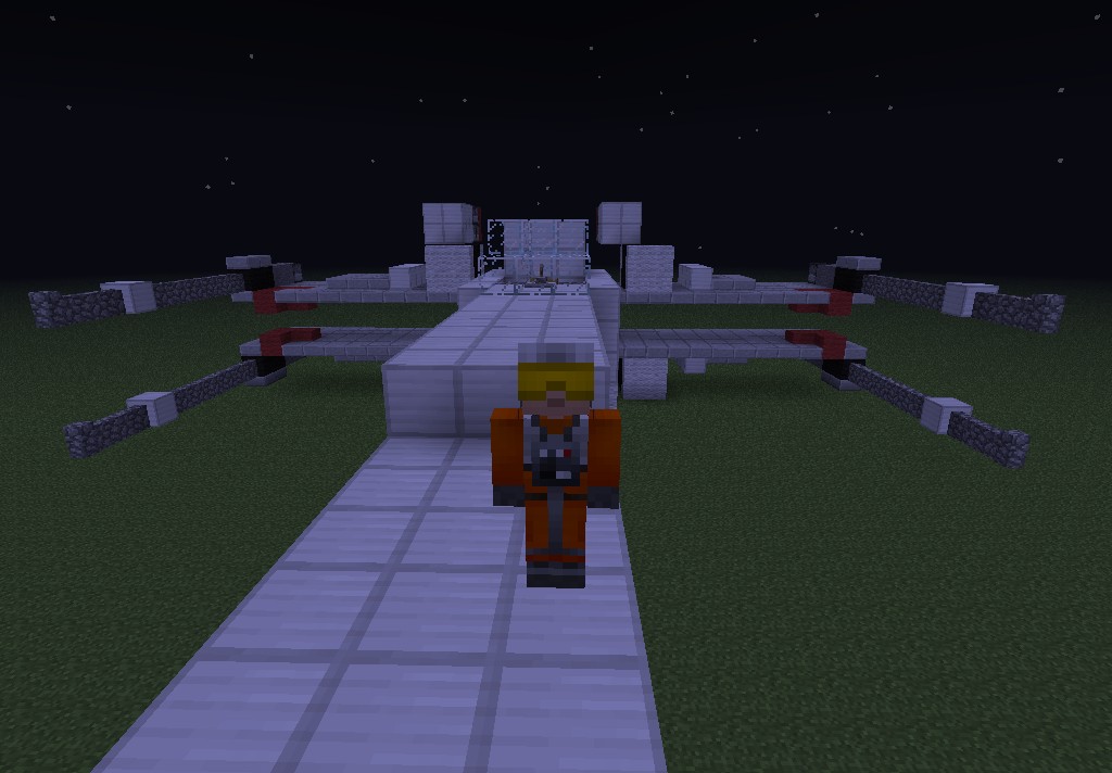 X-Wing Minecraft Map