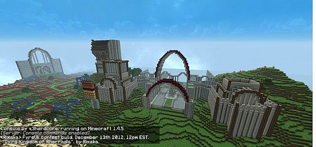 FyreUk Contest: Dying Kingdom of Rherradia Minecraft Map