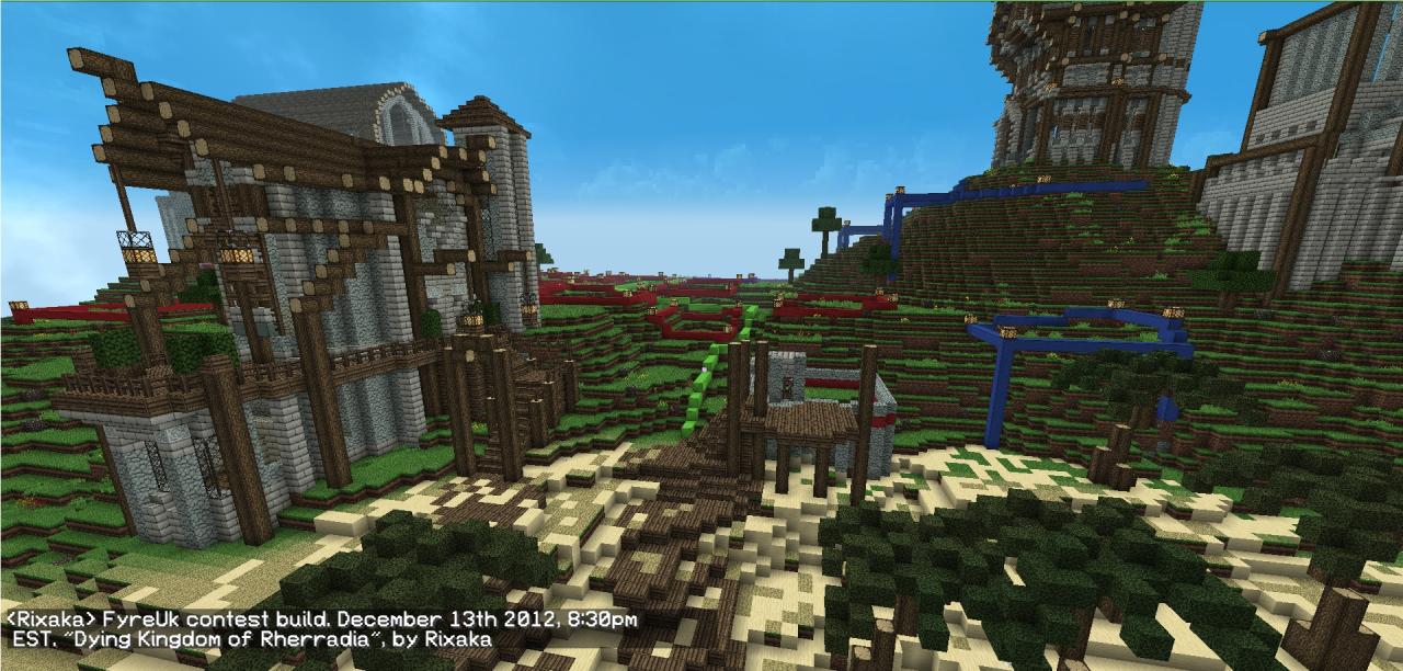FyreUk Contest: Dying Kingdom of Rherradia Minecraft Map
