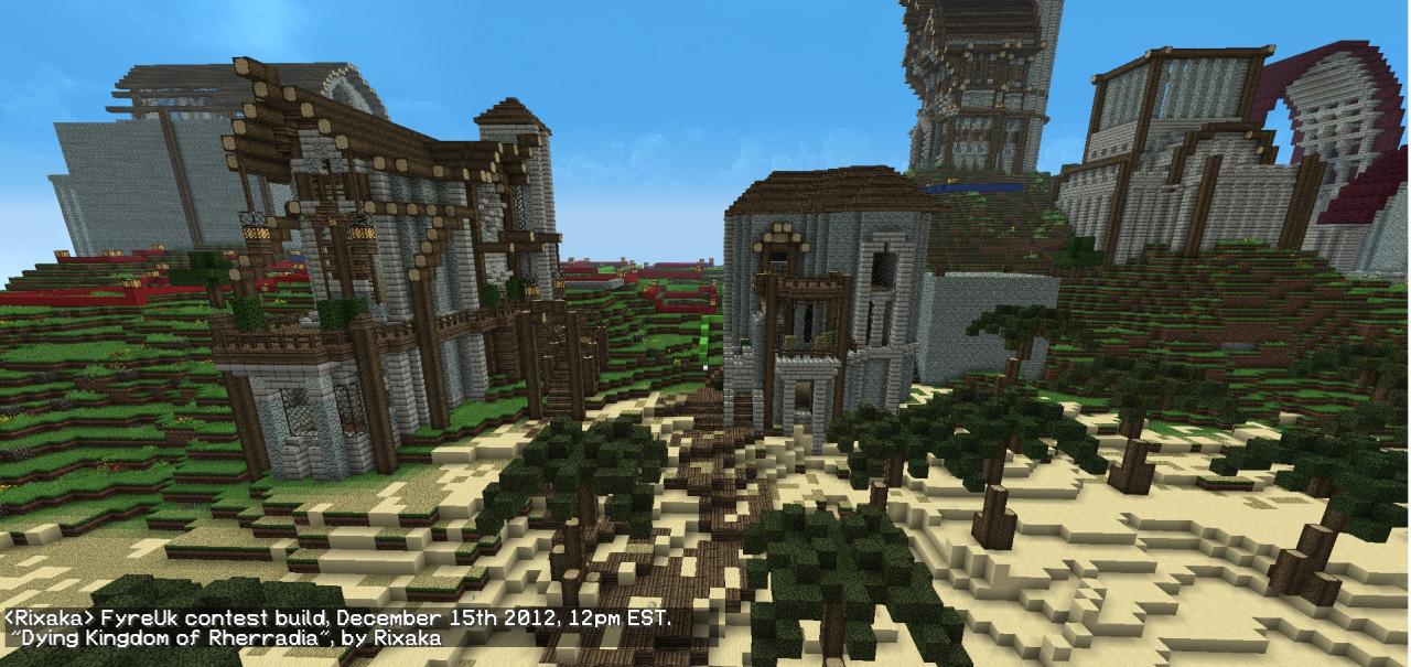 FyreUk Contest: Dying Kingdom of Rherradia Minecraft Map