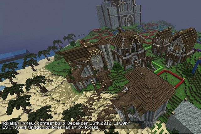 FyreUk Contest: Dying Kingdom of Rherradia Minecraft Map