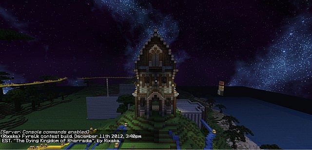 FyreUk Contest: Dying Kingdom of Rherradia Minecraft Map