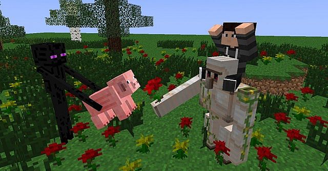 "Just for Fun" Minecraft Animation Picture