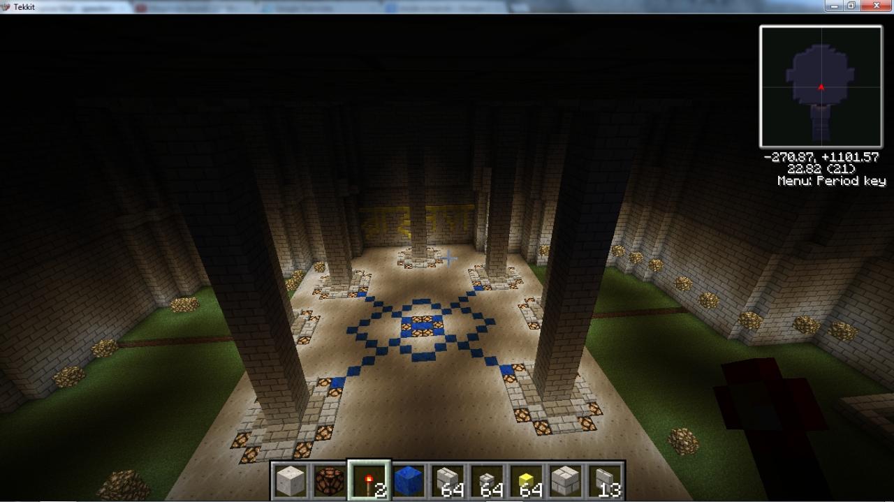 Mandir (Hindu temple of worship) [Tekkit] Minecraft Map