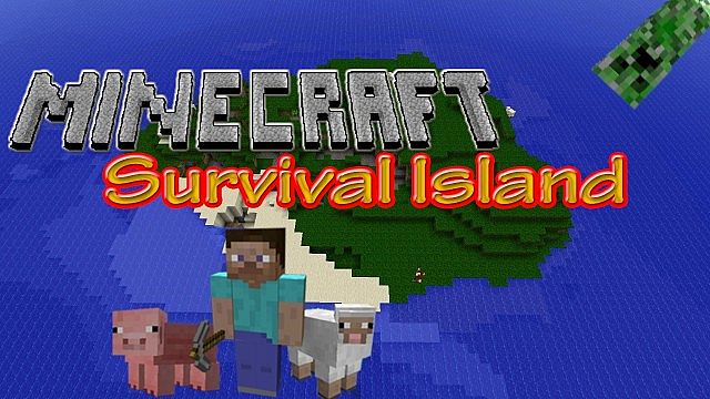 Survival island with a story. Minecraft Map