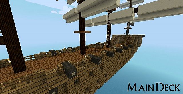 Rosenberg Warship - Colonial Vessel Minecraft Map